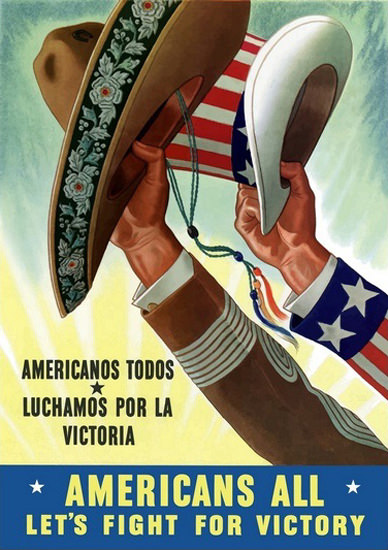 Americanos Todos Luchamos Por La Victoria US Government 1943 | Mad Men ... Americanos Todos Luchamos Por La Victoria US Government 1943 | Mad Men ...