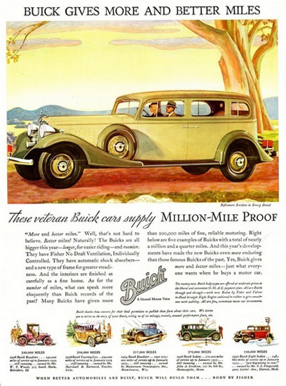 Buick Veteran Gives More And Better Miles | Mad Men Art | Vintage Ad ...