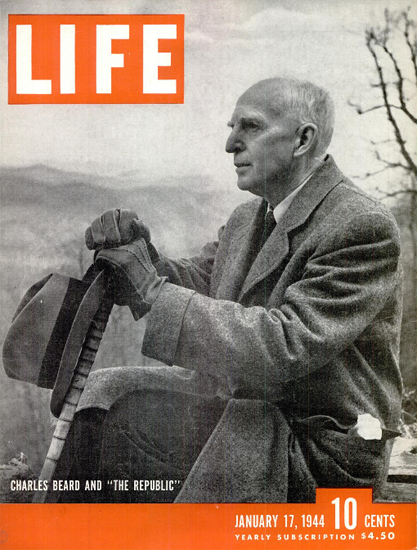 Charles Beard and the Republic 17 Jan 1944 Copyright Life Magazine ...