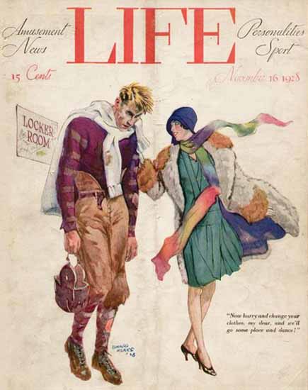 Roaring 1920s Edward Monks Life Magazine 1928-11-16 Copyright | Mad Men ...