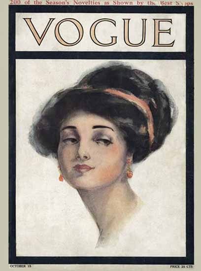 Vogue 1910 10 15 Copyright Sex Appeal Mad Men Art Vintage Ad Art Collection